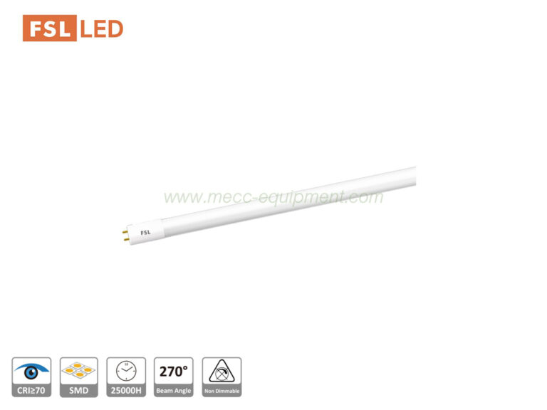Fsl Led Tube T8 6500K G13 /9W (เอฟเอสแอล หลอดไฟ T8 (แสงขาว) ขั้ว G13 /9 ...