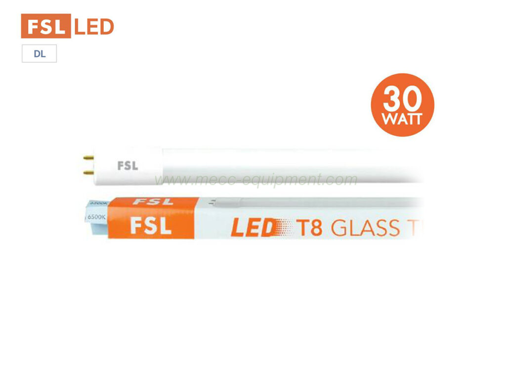 Fsl Led Tube T8 (High Lumen) Dl 6500K /30W (เอฟเอสแอล หลอดไฟทิวบ์ T8 ...