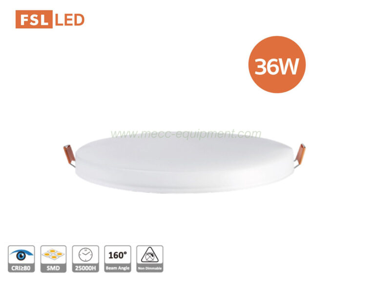 Fsl Led Recessed Downlight (Edgeless) 4000K /36W (เอฟเอสแอล โคมไฟแอลอี ...