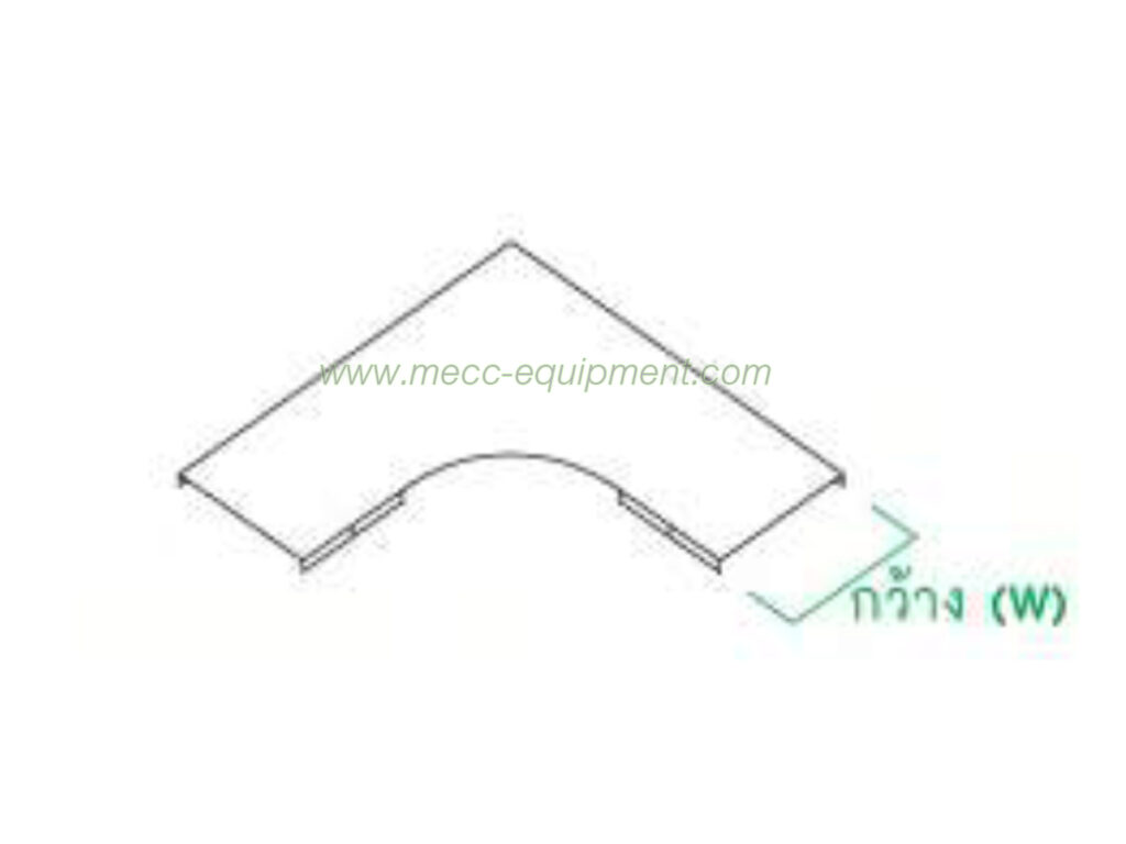 MECC HORIZONTAL ELBOW 90° COVER - ROUGH SIDE (Standard Color2.0) 1000mm ...