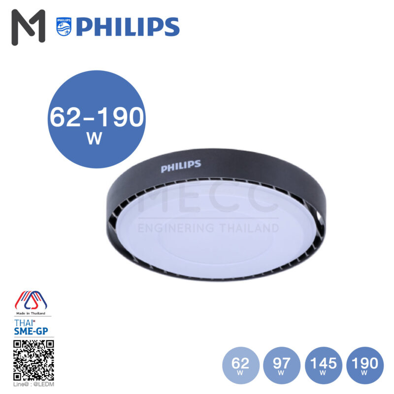 Philips SmartBright LED Slim Panel Light RC091 40W size (30×120 cm ...